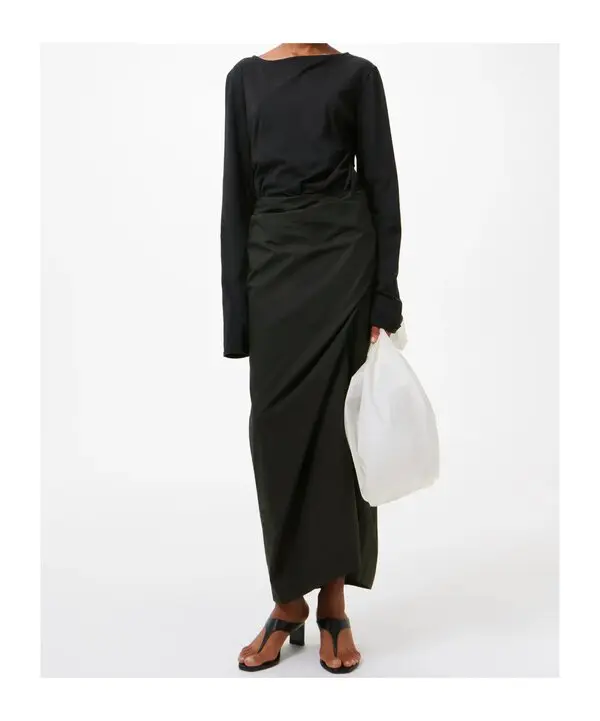 Our Legacy Twisted Wrap Dress - Black