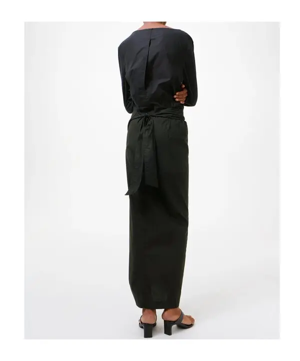 Our Legacy Twisted Wrap Dress - Black