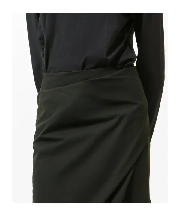 Our Legacy Twisted Wrap Dress - Black