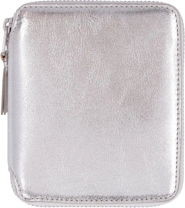 Comme Des Garçons Classic Zip-around Wallet - White