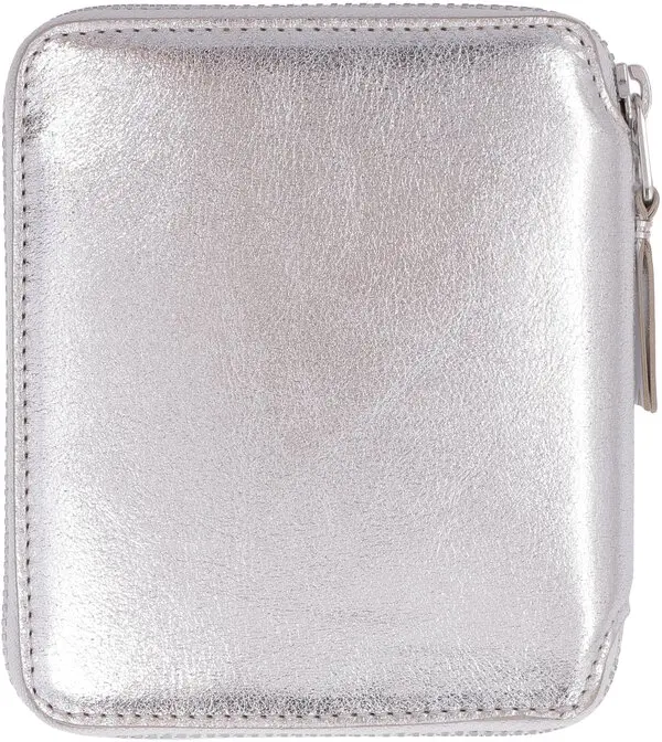 Comme Des Garçons Classic Zip-around Wallet - White