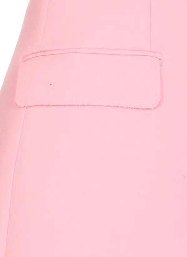 MSGM Single-breasted Jacket With Pointed Lapel
