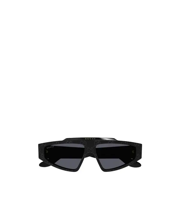 Gucci Geometric Frame Sunglasses - Black