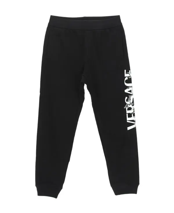 Versace Logo Printed Tapered Track Trousers