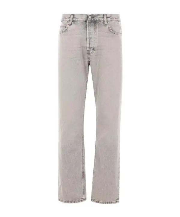HAIKURE Acid Wash Straight Leg Jeans