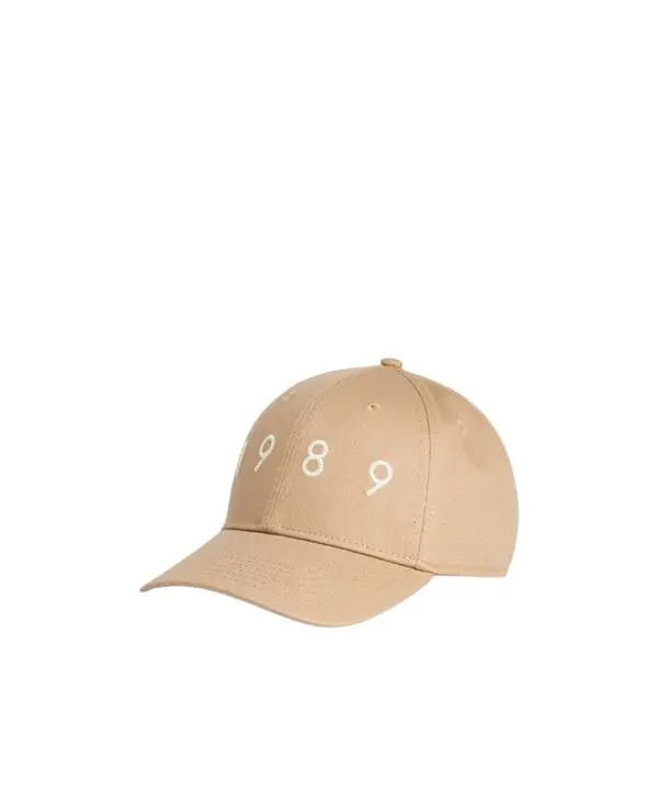 1989 STUDIO Logo Embroidered Baseball Cap - Beige