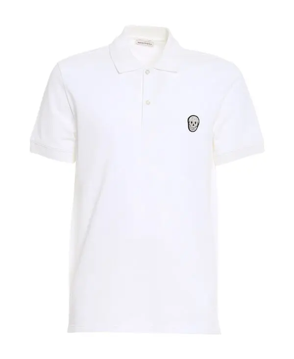 Alexander McQueen Logo Short-sleeved Polo Shirt