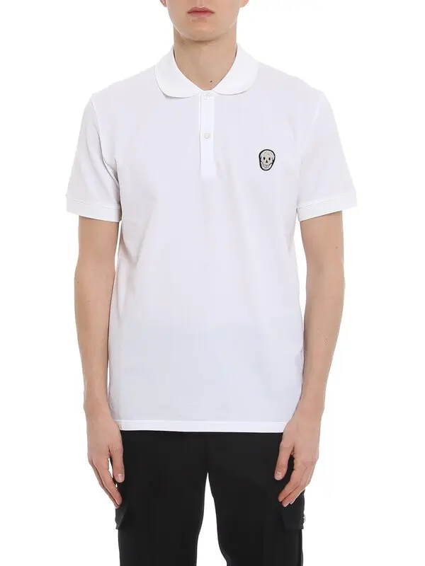 Alexander McQueen Logo Short-sleeved Polo Shirt