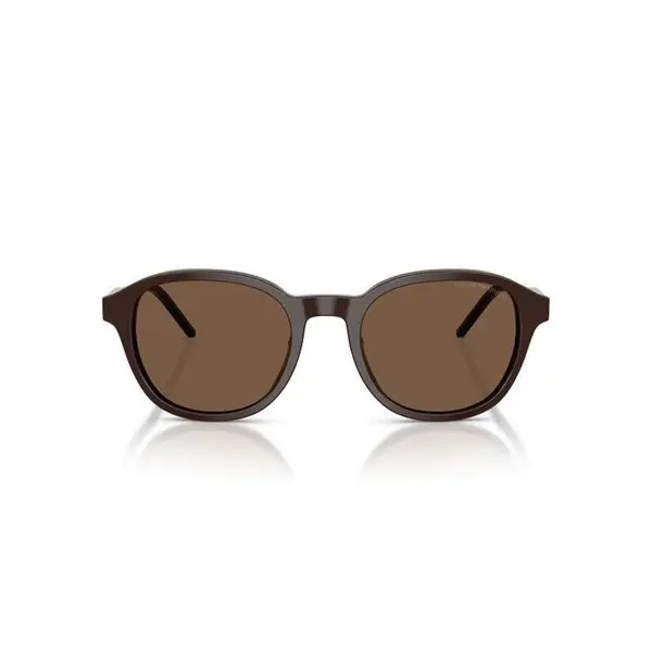 Emporio Armani Round Frame Sunglasses - Brown