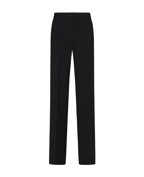 P.a.r.o.s.h High-waisted Palazzo Trousers - Black