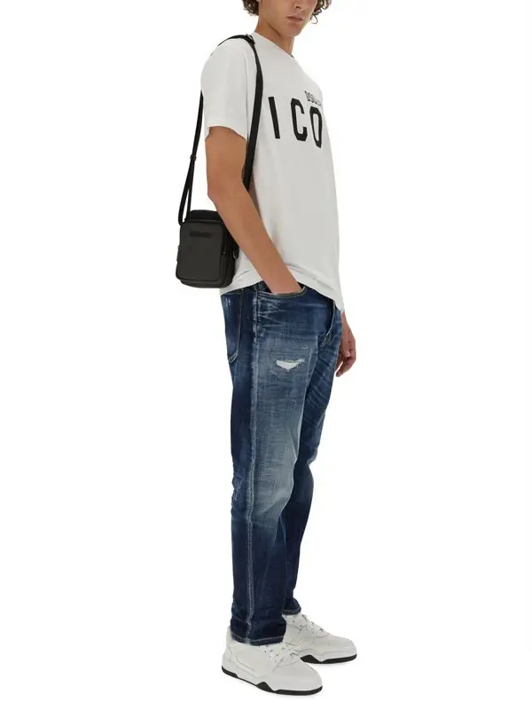 Dsquared2 Icon Printed Crewneck T-shirt - White
