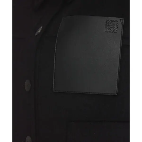 Loewe Relaxed Fit Workwear Jacket - Black