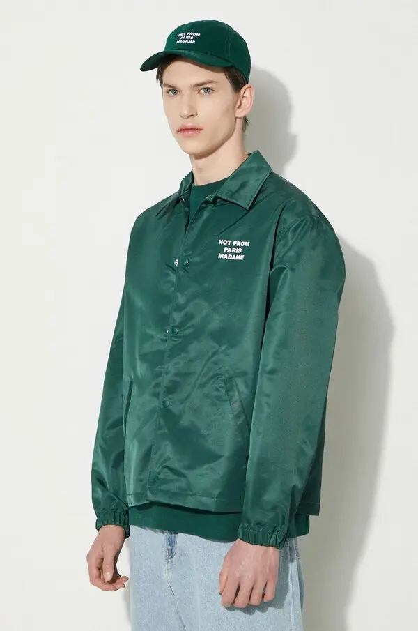 Drole De Monsieur Lightweight Slogan Jacket