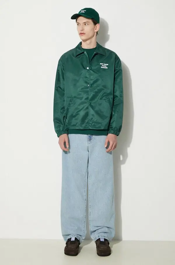 Drole De Monsieur Lightweight Slogan Jacket