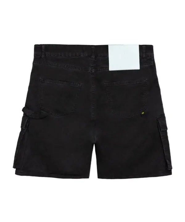 BARROW Knee-length Cargo Shorts - Black