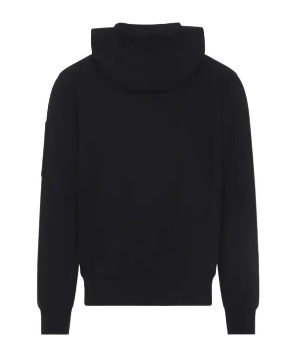 C.P. COMPANY Lens Pocket Zip-up Hoodie - Black