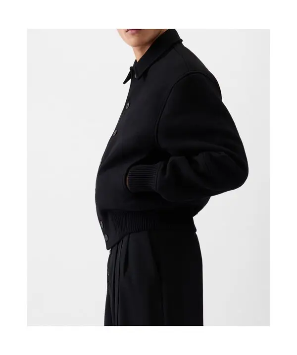 Jacquemus The Feltro Bomber Jacket - Black