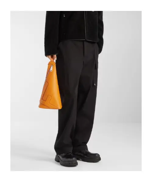 Fendi Straight-leg Cargo Pants - Black
