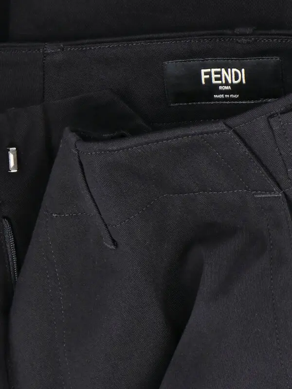 Fendi Straight-leg Cargo Pants