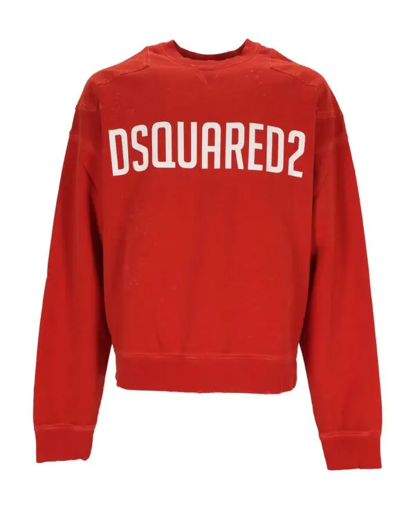 Dsquared2 Logo Printed Crewneck Sweatshirt