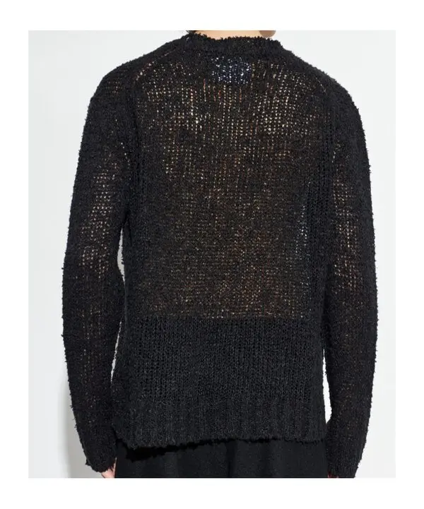 JIL SANDER Open-knit Crewneck Jumper