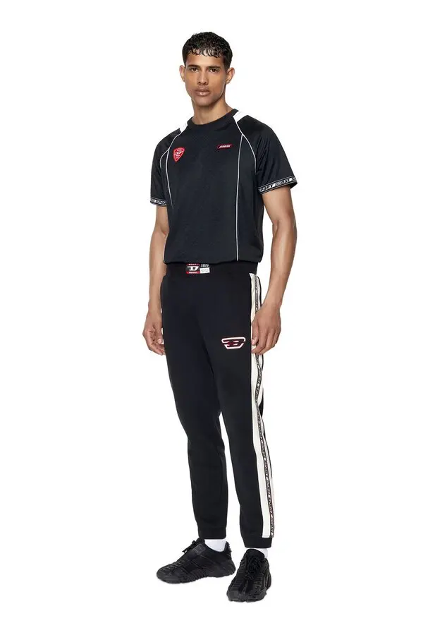 DIESEL® Logo Patch Track Pants