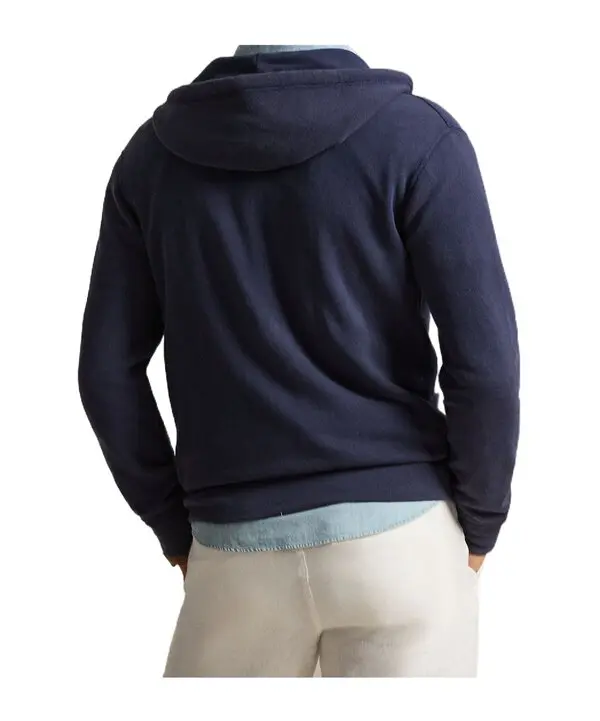 Polo Ralph Lauren Embroidered Zip-up Hoodie - Black