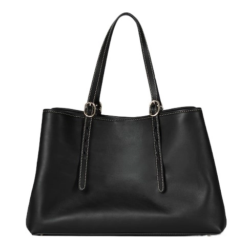 Gucci Gg Emblem Medium Tote Bag - Black