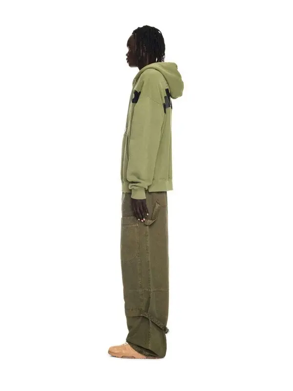 Off-White Shared Logo" Drawstring Hoodie