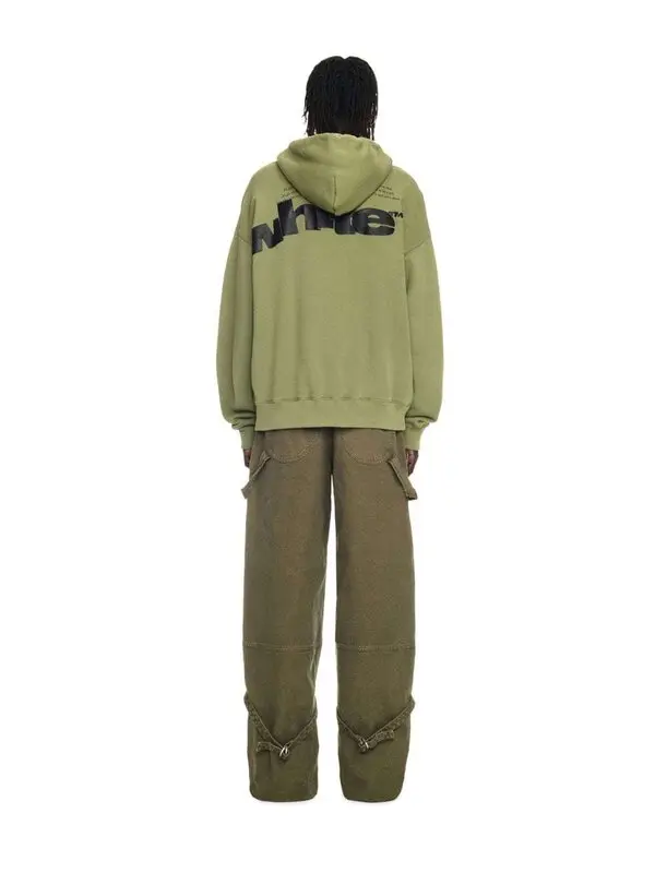 Off-White Shared Logo" Drawstring Hoodie