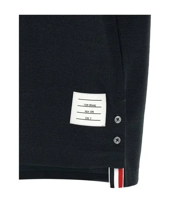 Thom Browne Rwb Embroidered Crewneck T-shirt - Blue