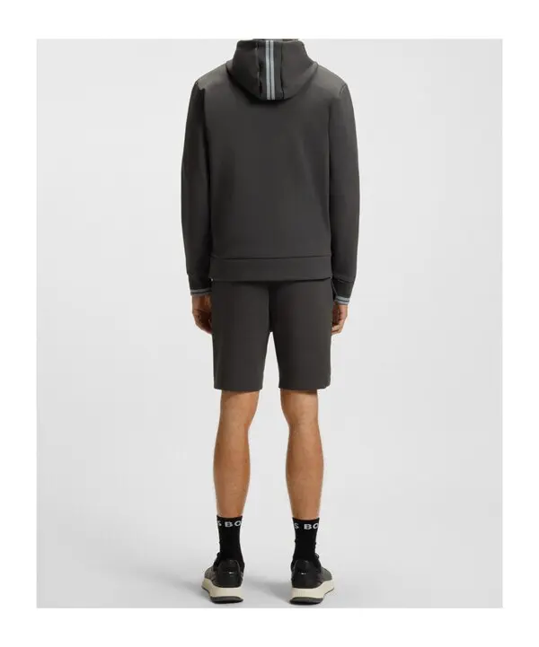 Hugo Boss Zip-up Hoodie - Dark Grey