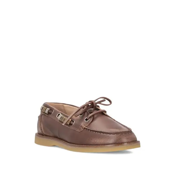 Pinko Round Toe Boat Shoes
