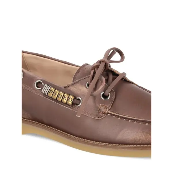 Pinko Round Toe Boat Shoes