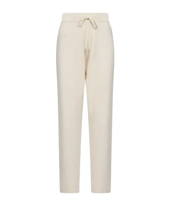 Moncler Drawstring Knitted Trousers - White