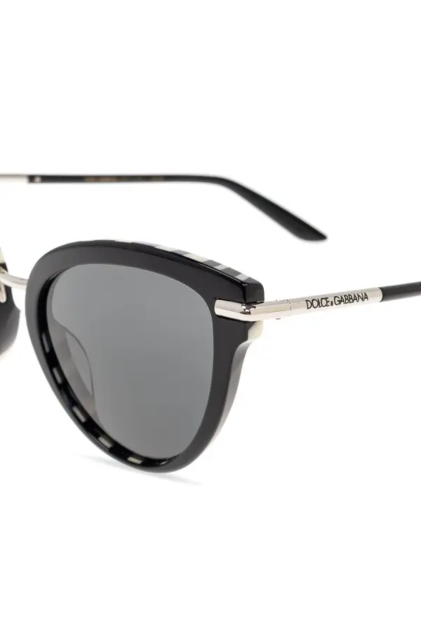 Dolce & Gabbana Butterfly Frame Sunglasses - Gray