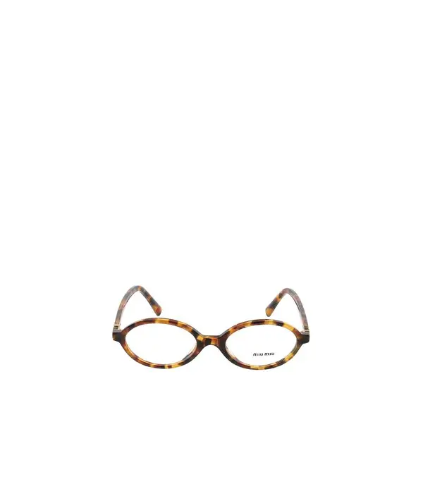 Miu Miu Oval Frame Eyeglasses - Multicolor