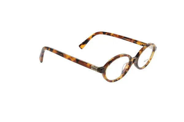 Miu Miu Oval Frame Eyeglasses