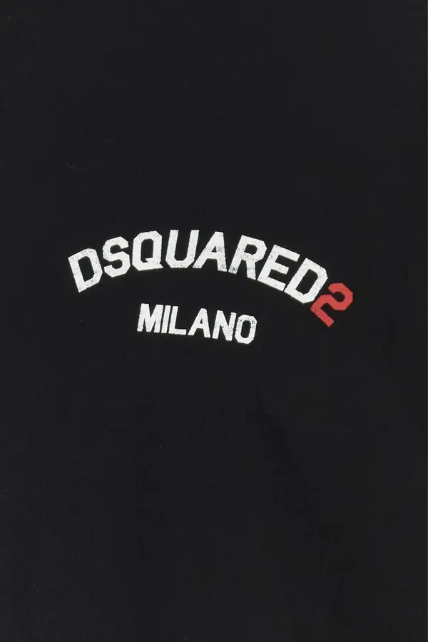Dsquared2 Short Sleeve Crewneck T-shirt - Black