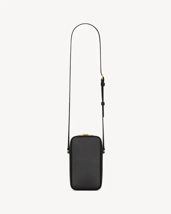 Saint Laurent Zip-up Nano Messenger Bag