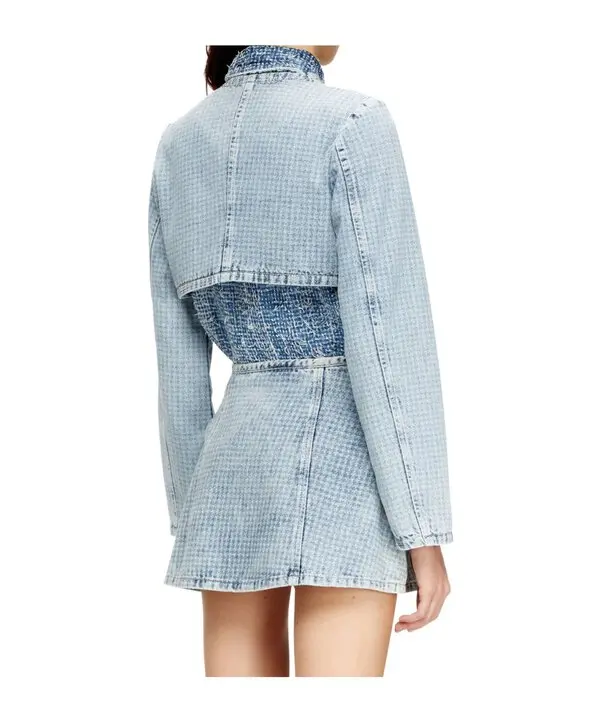 DIESEL® De-terri-s" Button Crop Jacket