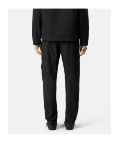 Stone Island Tapered Cargo Trousers - Black