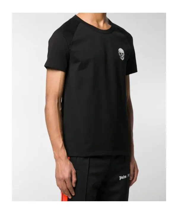 Alexander McQueen T-shirt With Round Neck And Short Sleeves