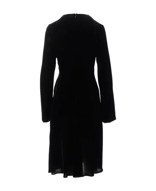 Stella McCartney V-neck Long Sleeve Midi Dress