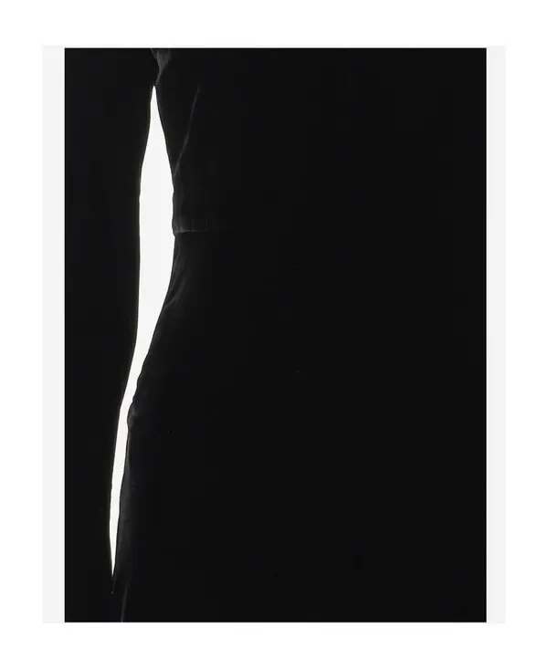 Stella McCartney V-neck Long Sleeve Midi Dress