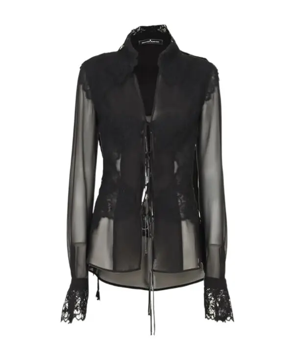 Ermanno Scervino Lace Detail Shirt - No
