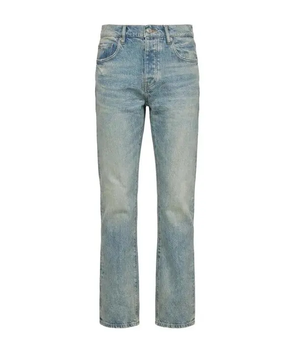 PURPLE BRAND Pinner Coated Vintage Denim Jeans - Ltindigo