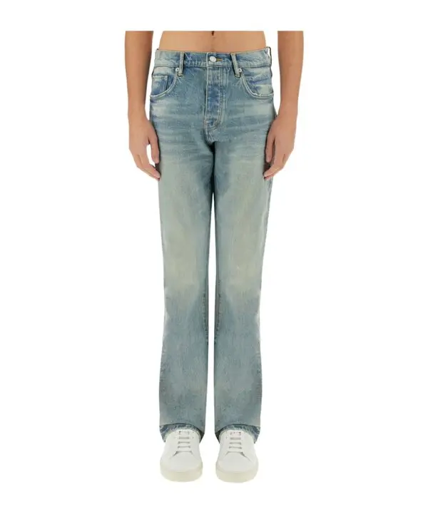 PURPLE BRAND Pinner Coated Vintage Denim Jeans