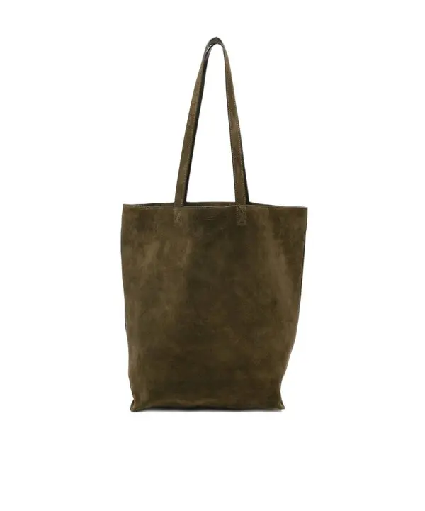 A.p.c. Maiko Suede Tote Bag - Green