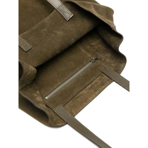 A.p.c. Maiko Suede Tote Bag - Green